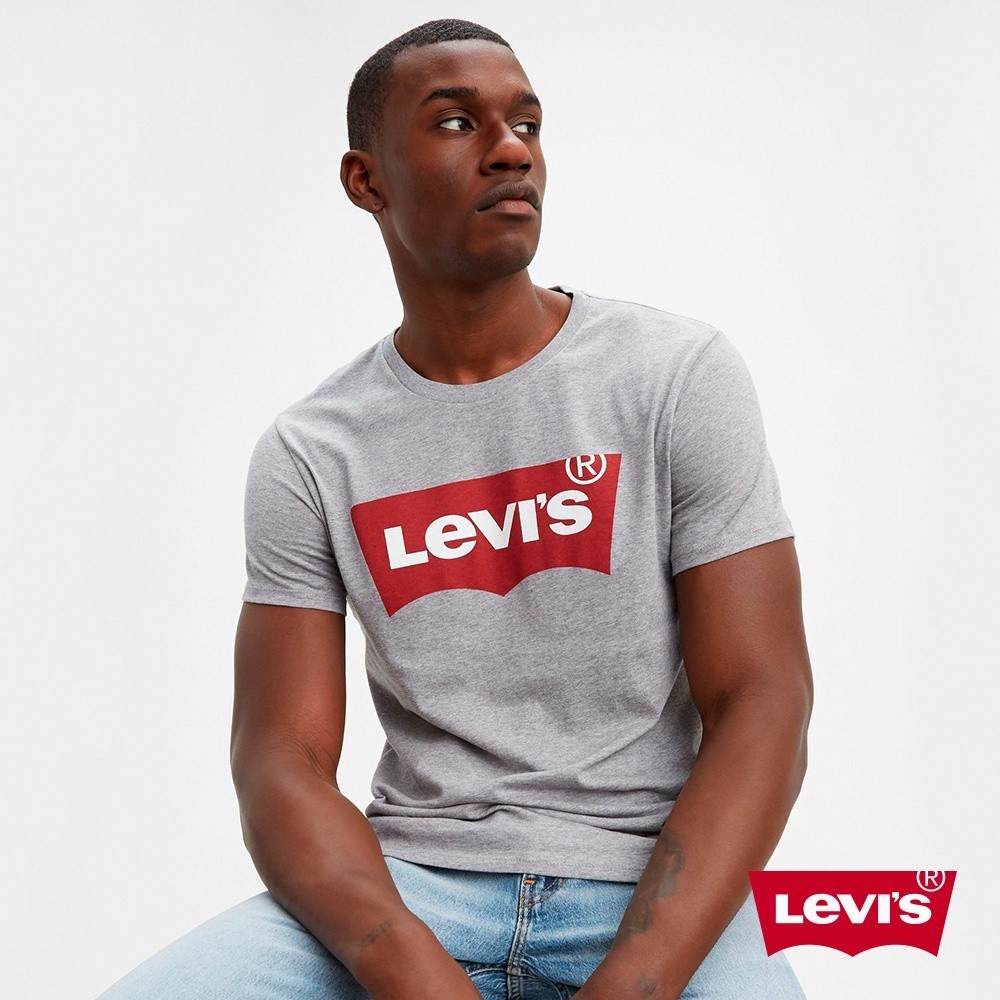 Levis 短袖T恤 / 修身版型 / 經典LOGO TEE / 灰 男款 17783-0138 熱賣單品 | 蝦皮購物