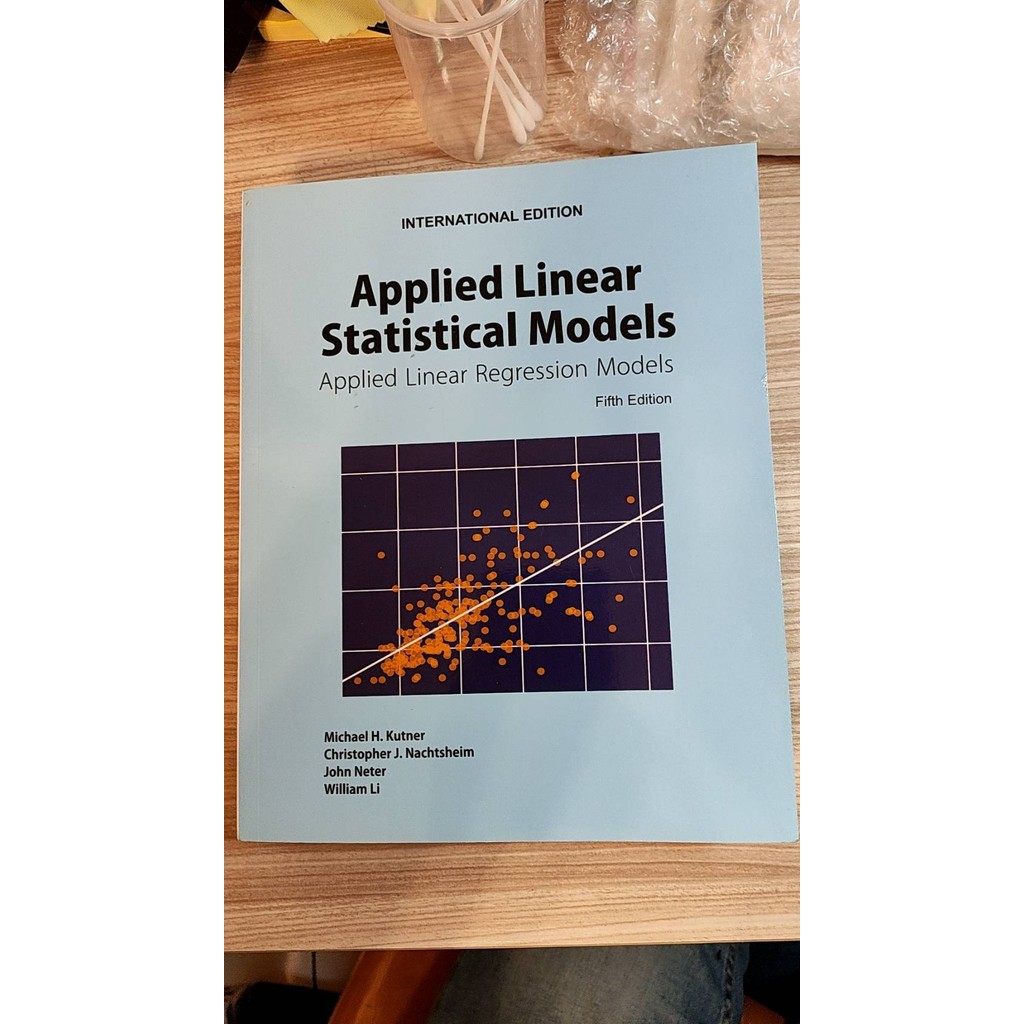 [北大出貨]Applied Linear Regression Models 5/e | 蝦皮購物