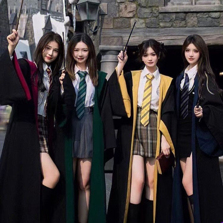 【熱銷免運】哈利波特環球魔法袍USJ服裝巫師袍cosplay萬圣節斗篷長袍全套 萬聖節裝扮 萬聖節服裝 cosplay | 蝦皮購物