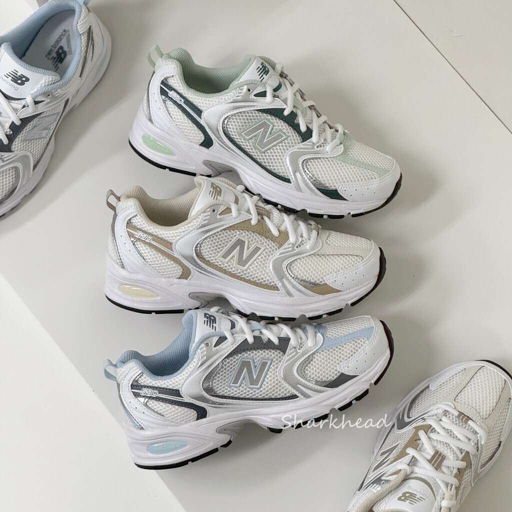 【Ester】New Balance 530 慢跑鞋 天空藍 森林綠 咖啡牛奶 MR530RA RB RD | 蝦皮購物
