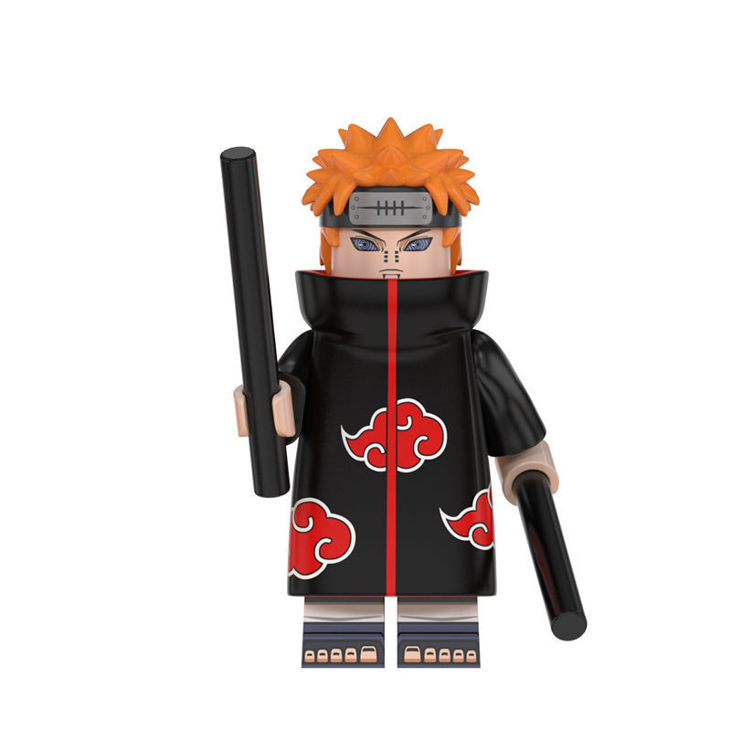 火影忍者人仔 火影第三方忍者兼容樂高積木人仔宇智波鼬干柿鬼鮫迪達拉彌彥玩具通過BSMIR認證：M57088 | 蝦皮購物