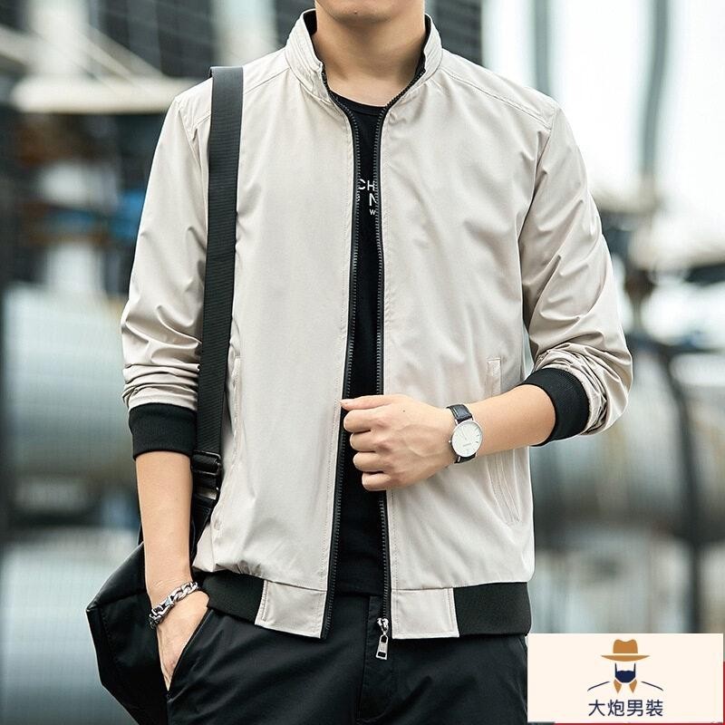 M-8XL大尺碼外套 秋季男生外套 休閒外套 純棉夾克 防風外套 教練外套 寬鬆外套 機車外套 棒球外2p0 | 蝦皮購物