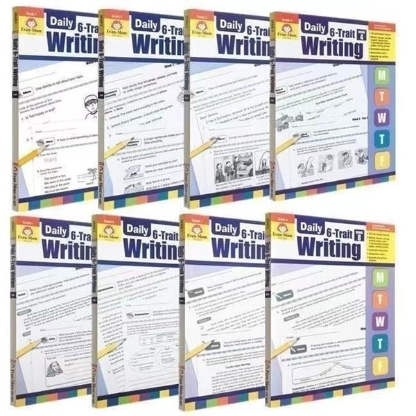 全新有貨＆寫作Evan Moor Evan-Moor Daily 6-Trait Writing 1-8級 實體書籍 | 蝦皮購物
