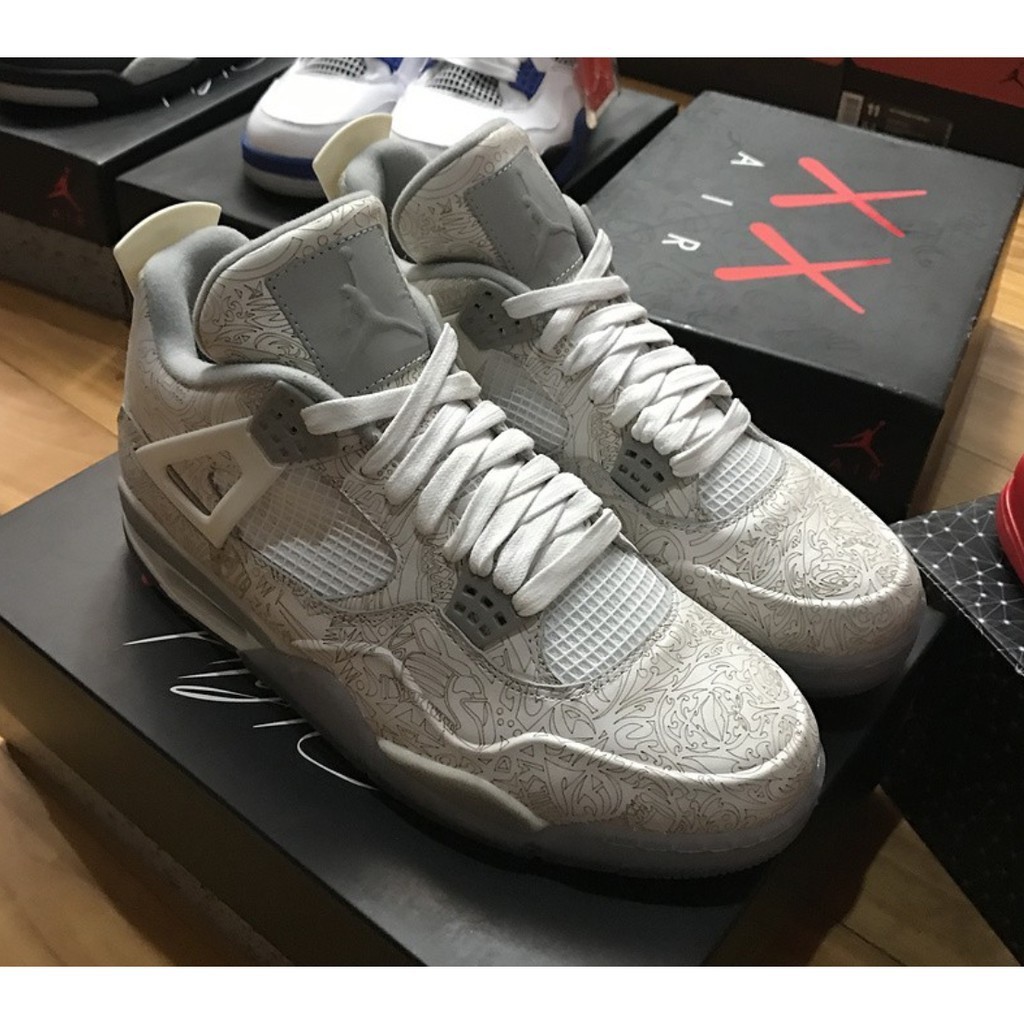 現貨 現貨 NIKE AIR JORDAN 4 AJ4 雷射 LASER 30TH 潮款 百搭男女鞋 休閒鞋 運動鞋 | 蝦皮購物