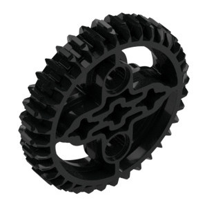 [樂磚庫] LEGO 32498 科技 齒輪 黑色 4177434 4255563 | 蝦皮購物