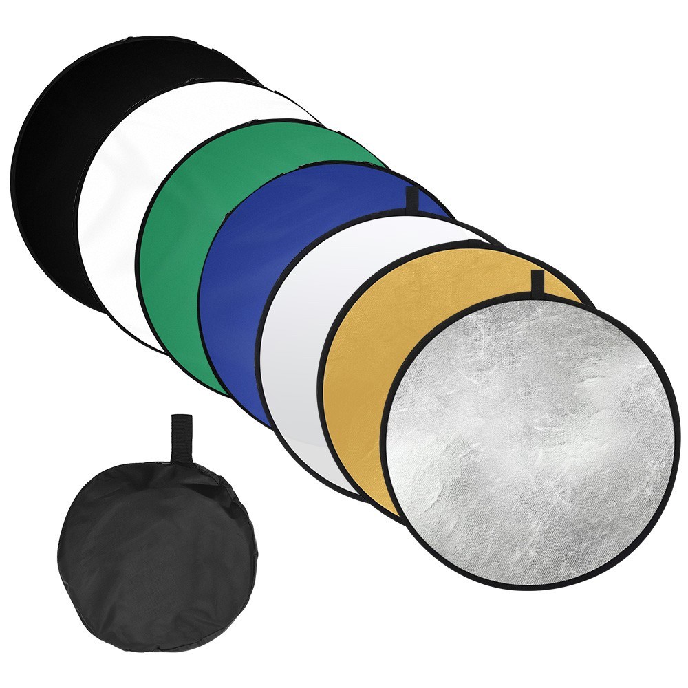 80cm/32Inch Photography Light Reflector 7-in-1(Translucent, | 蝦皮購物
