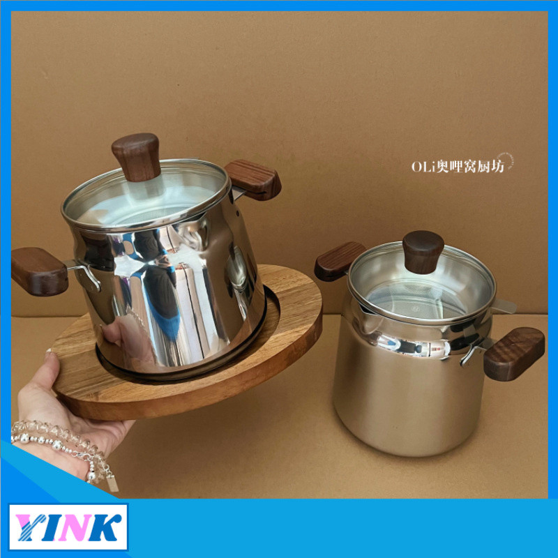 YINK-304不鏽鋼裝豬油罐帶蓋濾網廚房家用油盆油壺儲油缸調味調料盆 | 蝦皮購物