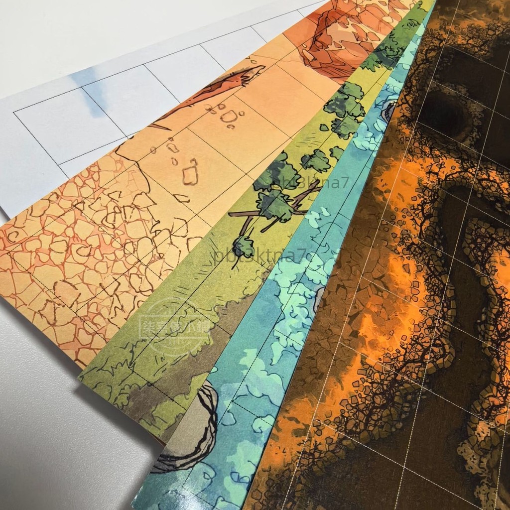 【桌游跑團地圖】龍與地下城DND跑團TRPG通用地圖可擦寫自定義COC*熱賣 | 蝦皮購物