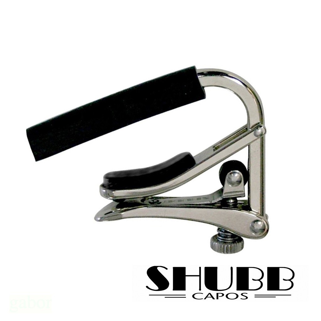SHUBB 吉他移調夾 C1 CAPO 滾輪式 鎳金屬材質 亮銀 電吉他 民謠吉他【黃石樂器】 | 蝦皮購物
