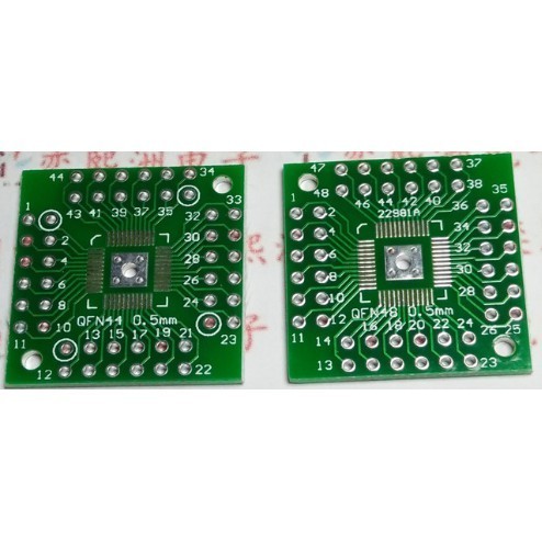 《776》轉接板 QFN44轉DIP44 LQFP48貼片轉直插 QFN48 0.5mm QFP44 | 蝦皮購物