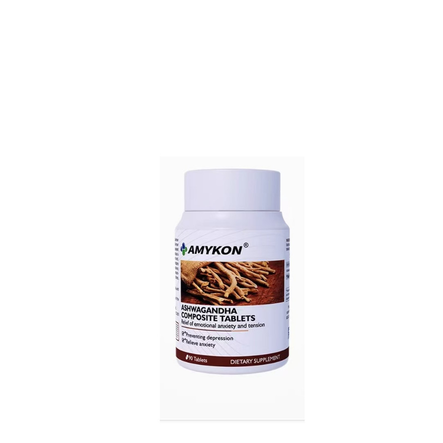 【豬豬正品代購】德國原裝AMYKON 南非醉茄提取物 降皮質醇抑製劑 印度人蔘膠囊 90粒/瓶 | 蝦皮購物
