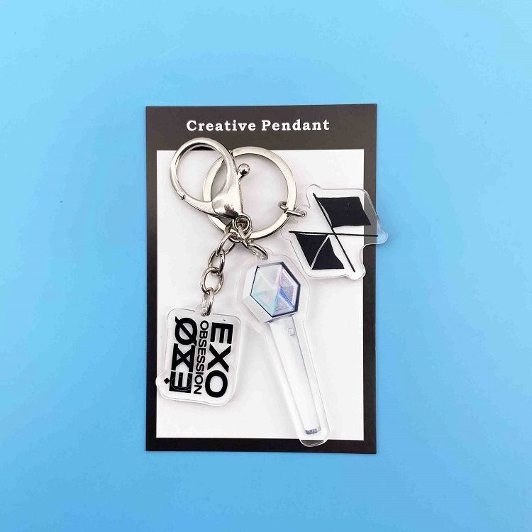 台灣出貨 TWICE MAMAMOO EXO SJ SEVENTEEN 高顏值鑰匙扣 包掛件卡通三件套 繁星快樂屋 | 蝦皮購物