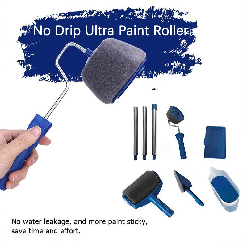 6pcs/set No Drip Ultra Paint Roller Paint Runner Roller Brus | 蝦皮購物