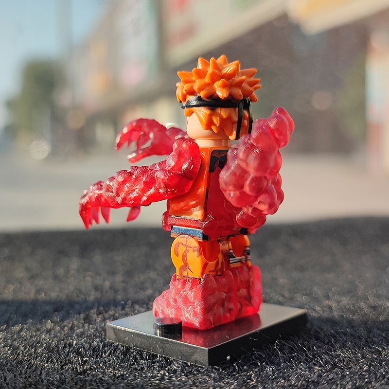 人仔 兼容樂高火影忍者暴走一尾漩渦鳴人特效雙手尾巴鞋子套裝3D打印件通過BSMI認證：M57088 | 蝦皮購物