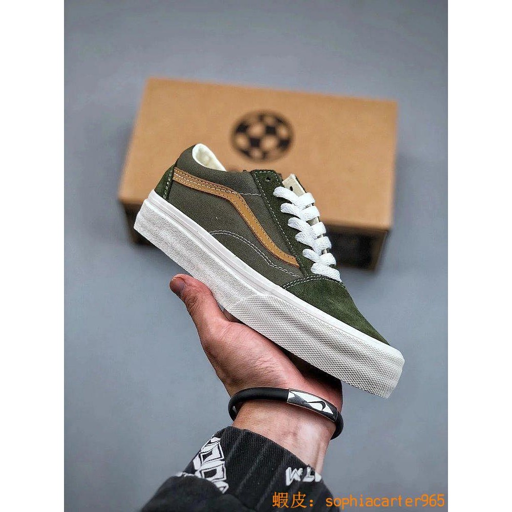 萬斯 Vans Style 36 Decon VR3 SF 軍綠 范斯官方 環保系列 全新配色 硫化滑板鞋 VN0007 | 蝦皮購物