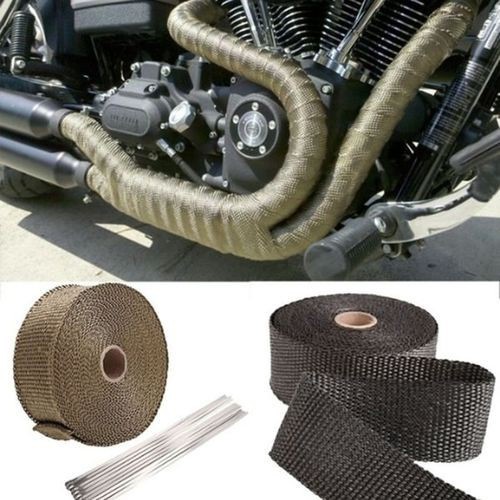 Motorcycle Header Heat Wrap Turbo Manifold Heat Exhaust Pipe | 蝦皮購物