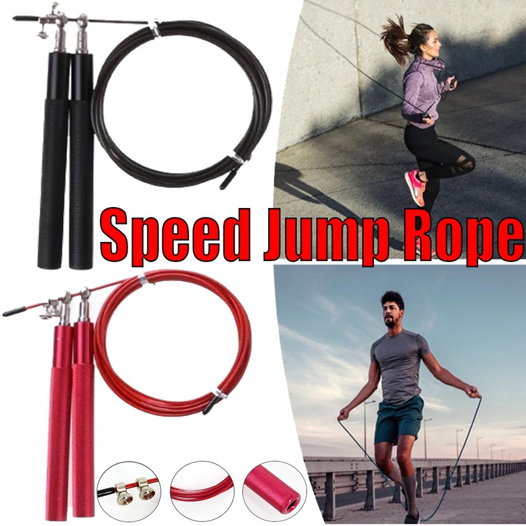 New 1 Set Men Women Professional Speed Jump Rope For Boxing | 蝦皮購物