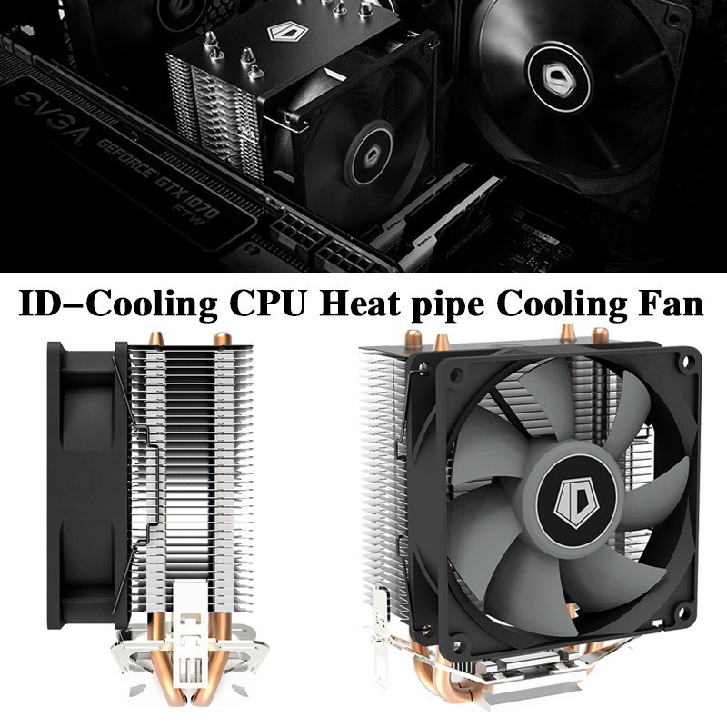 ID-Cooling SE-902SD 92mm Fan CPU Heat pipe Cooling Fan | 蝦皮購物