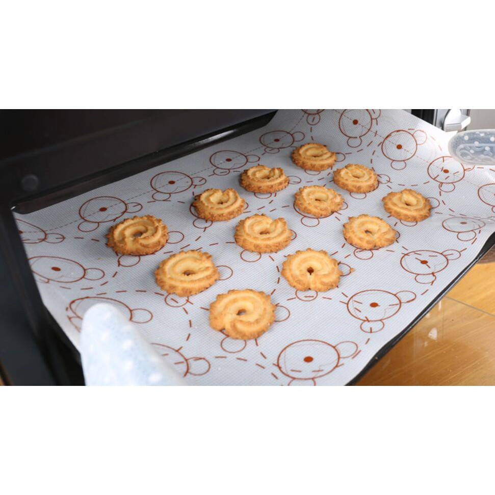 1 PC 42*29.5cm Non-Stick Silicone Baking Mat Baking sheet Ro | 蝦皮購物