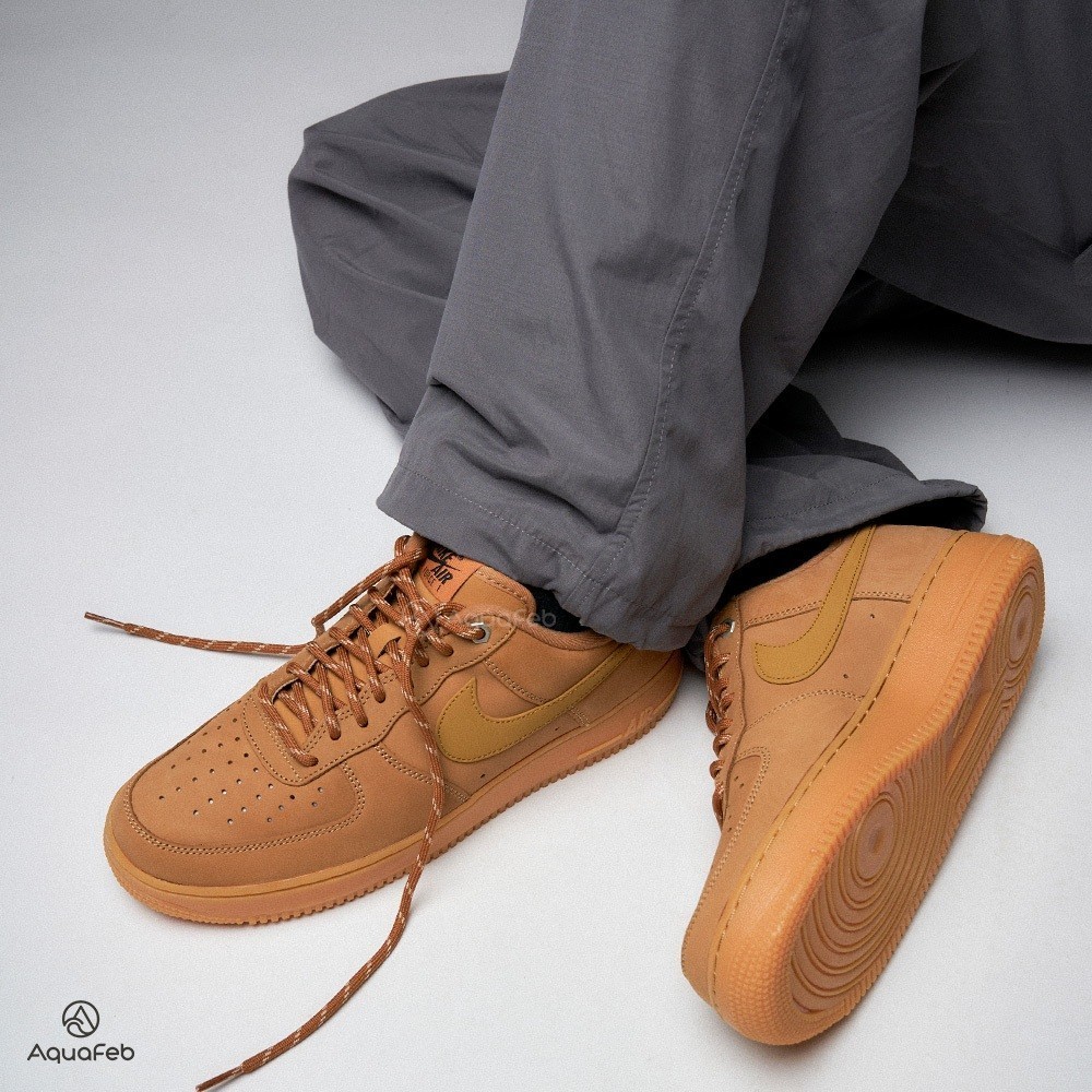 Nike Air Force 1 07 WB Wheat 男 小麥 AF1 低筒 運動 休閒鞋 CJ9179-200 | 蝦皮購物