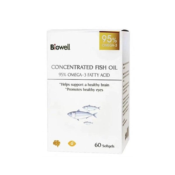 Biowell 小金星深海魚油 DHA 葉黃素高純度 膳食營養魚油 60粒/盒 | 蝦皮購物