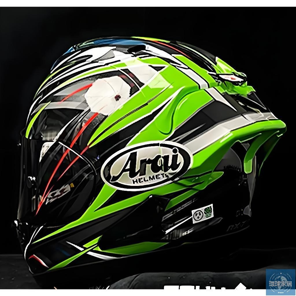【免運】日本 Arai RX-7X Radical 黑綠 RX7X 安全帽彩繪鴨尾 大鴨尾 尾翼 後導流 空力套件 後擾 | 蝦皮購物