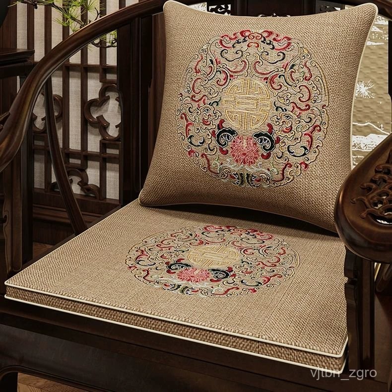 【工廠熱銷】中式椅子坐墊紅木圈椅墊太師椅茶桌椅子墊實木餐桌椅墊座椅海綿墊 EXW7 | 蝦皮購物