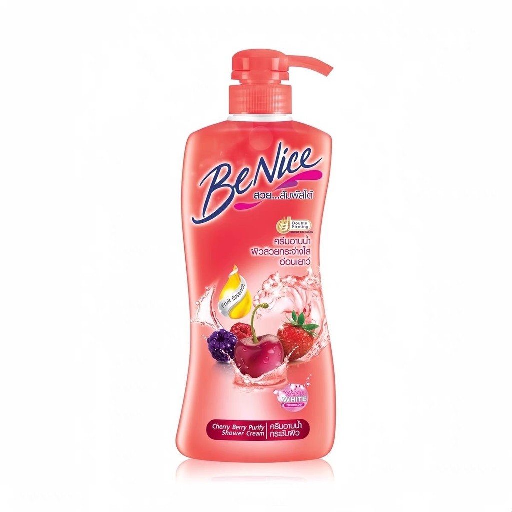 🔥 川島屋🔥泰國BeNice沐浴露混閤水果繽紛保濕嫩膚清潔水蜜桃清甜果香沐浴乳 | 蝦皮購物