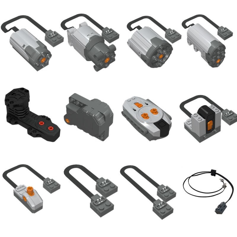 臺灣出貨高磚動力組馬達積木9686零件ev3電動編程怪獸髮動機遙控器 IC8Q | 蝦皮購物