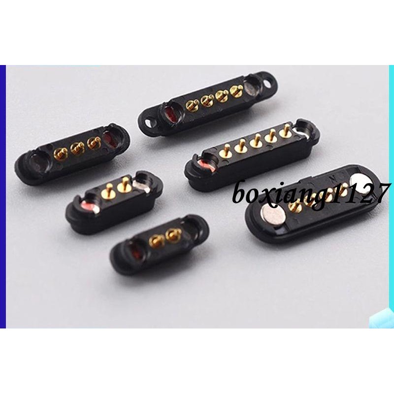 磁吸連接器pogopin公母座電源五金精密短2.5/2.54PH2/3/4/7/8pin#boxiang1127 | 蝦皮購物