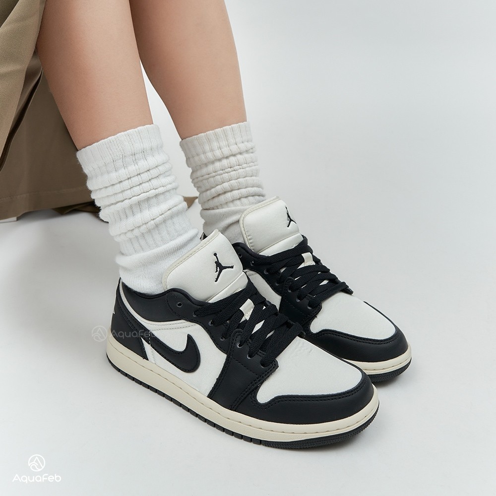 Nike Air Jordan 1 Low Vintage Panda 女 黑白 AJ1 休閒鞋 FB9893-101 | 蝦皮購物
