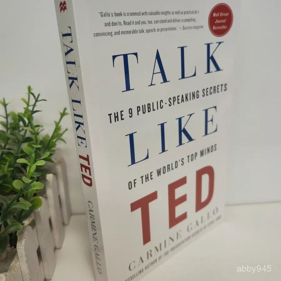 【桃園出貨】英文原版 Talk Like TED 像TED一樣演講 演講的力量 世界優秀00 | 蝦皮購物