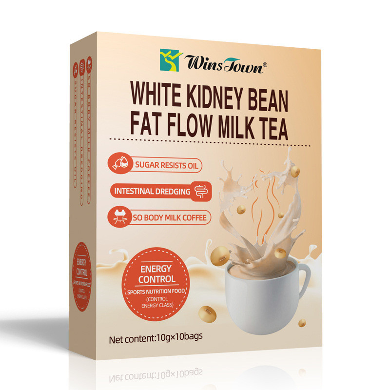 雅雅代購 WHITE KIDNEY bean fat flow milk tea | 蝦皮購物
