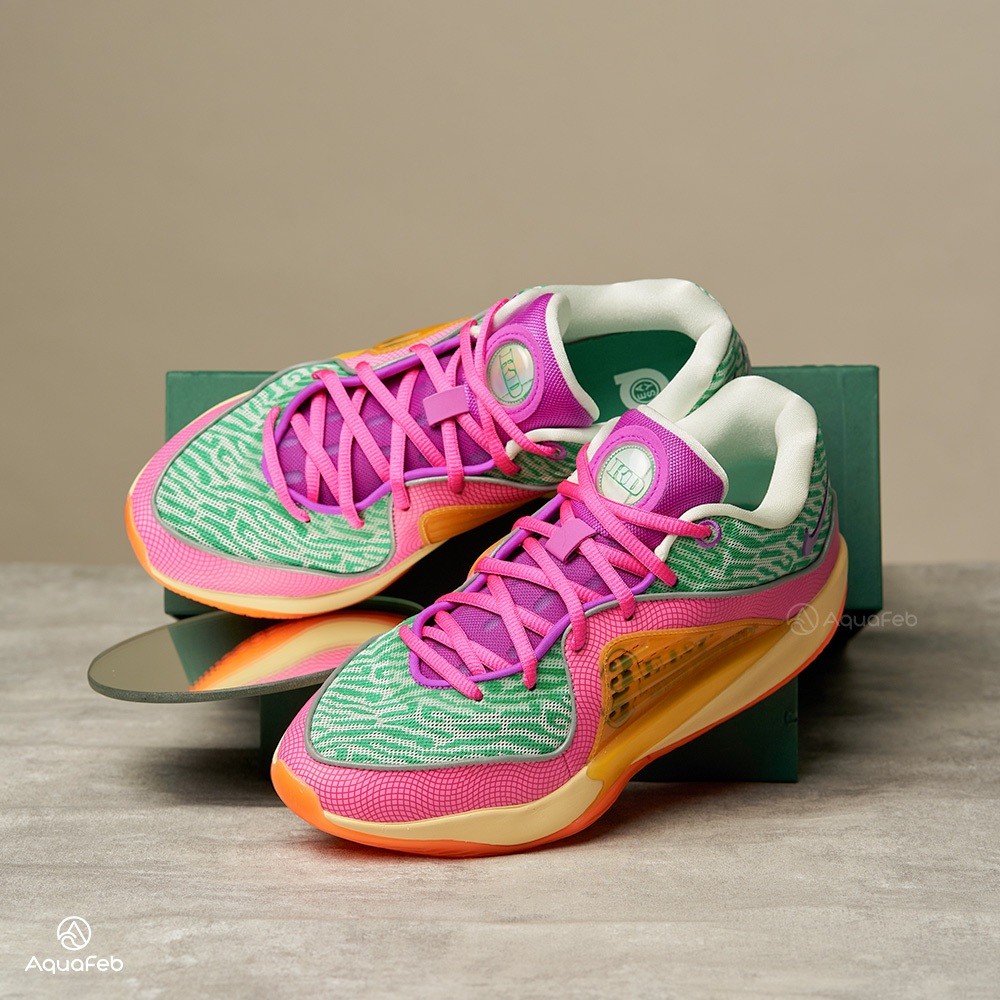 Nike KD16 ASW EP 男 粉紫綠 明星賽 KD 訓練 實戰 籃球鞋 FJ4238-300 | 蝦皮購物