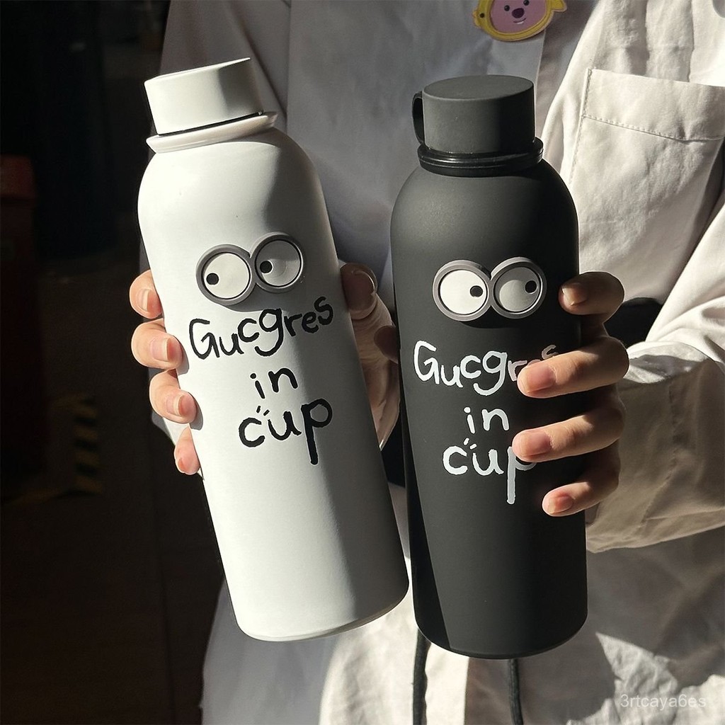 【臺灣熱賣 】GUCGRES大容量304不銹鋼保溫杯高顔值運動水杯男便攜ins簡約杯子 | 蝦皮購物