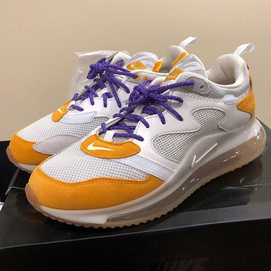 【酷E潮鞋店】Nike Air Max 720 OBJ LSU 白黃 運動 跑 CK2531-001 | 蝦皮購物