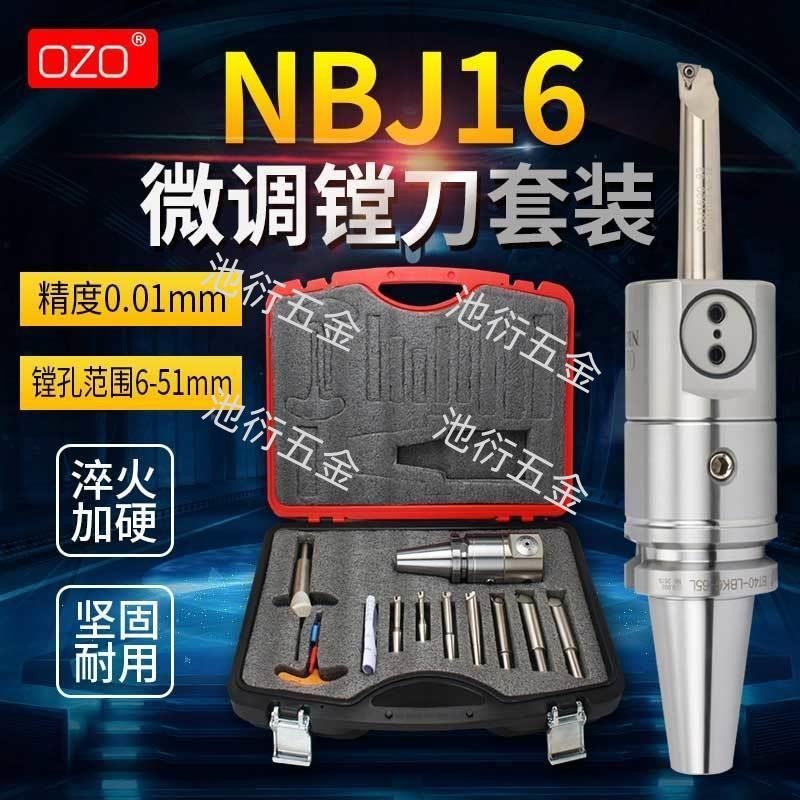 ⚡企業店鋪 可開統編⚡ 精密NBJ16鏜刀BT40套裝鏜孔器搪孔精鏜刀BJ16微調小徑鏜刀桿 | 蝦皮購物