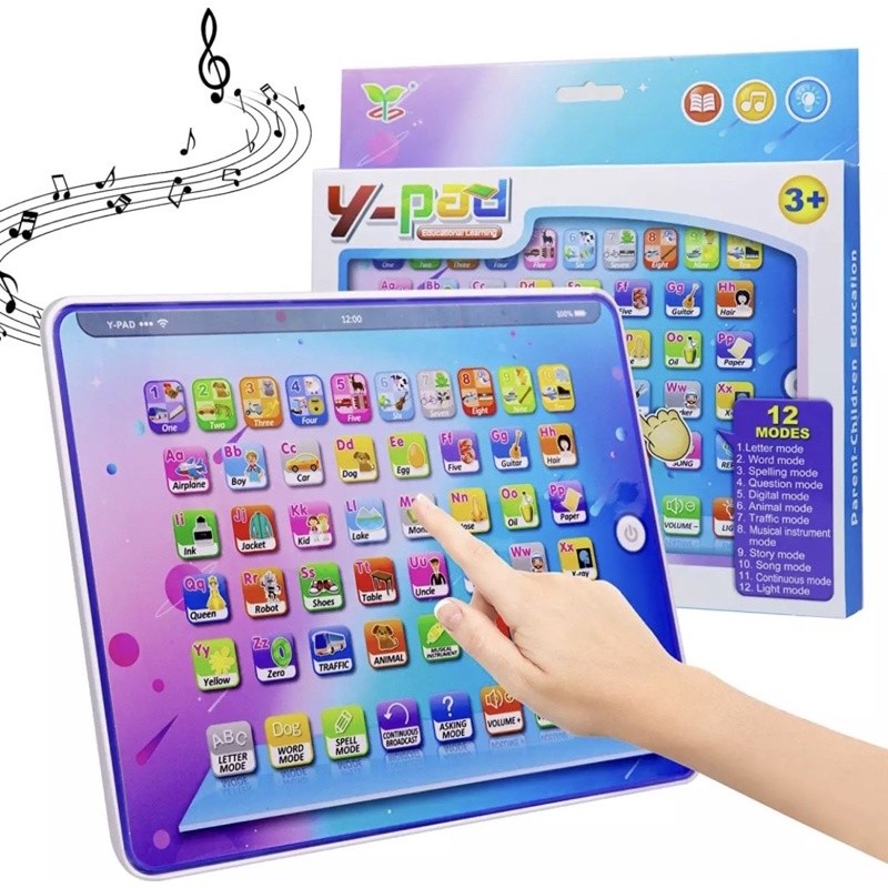 New-ypad English tablet Educational Game learning pad toys | 蝦皮購物