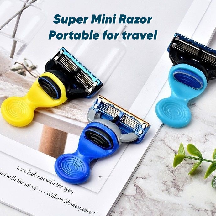 Super Mini Razor, portable for travel, five layer blade | 蝦皮購物