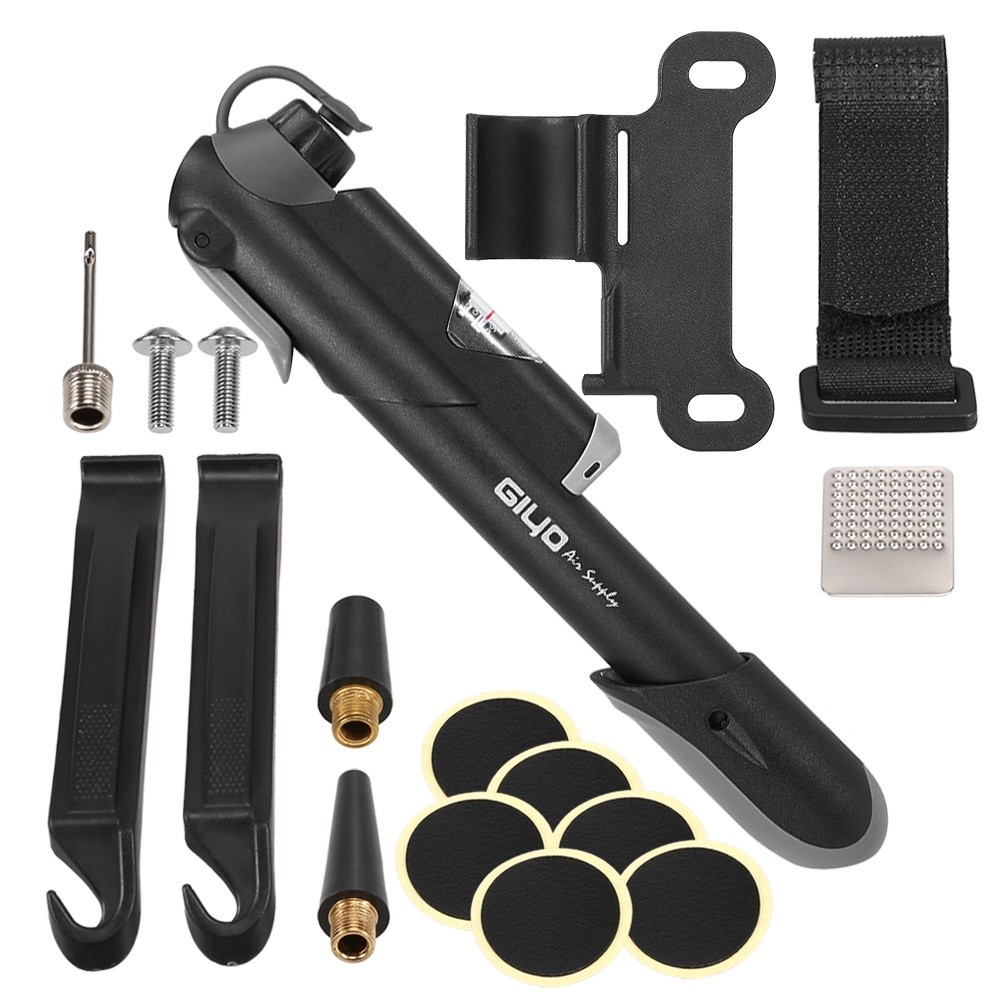 GIYO Mini Bike Pump Bicycle Pump 120 PSI High Pressure Bicyc | 蝦皮購物