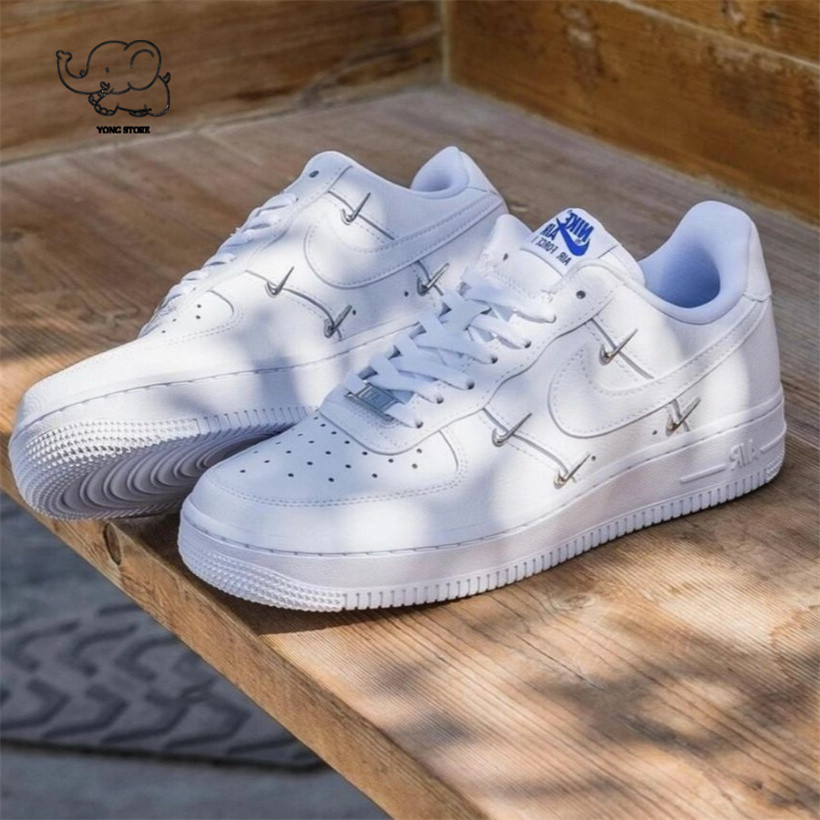 耐吉 Nike Air Force 1 '07 Lx 小白鞋 泫雅同款 男女鞋 空軍一號 小銀勾 Ct1990 100 | 蝦皮購物