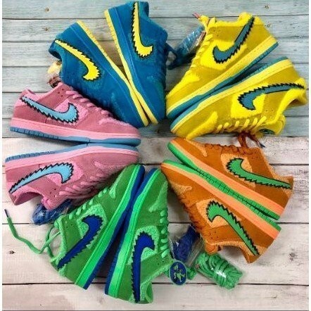 Grateful Dead x NIKE SB DUNK LOW 聯名小熊 CJ5378-700 男女 顏色齊全 慢跑鞋 | 蝦皮購物
