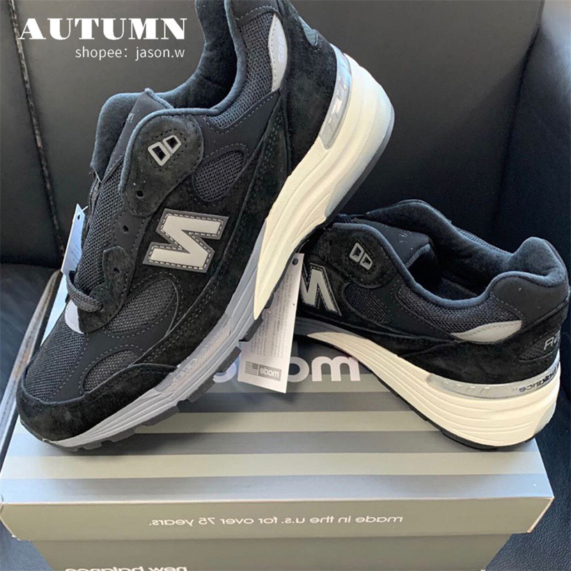 New Balance M992 黑色 D寬 反光 美國製 M992Bl | 蝦皮購物