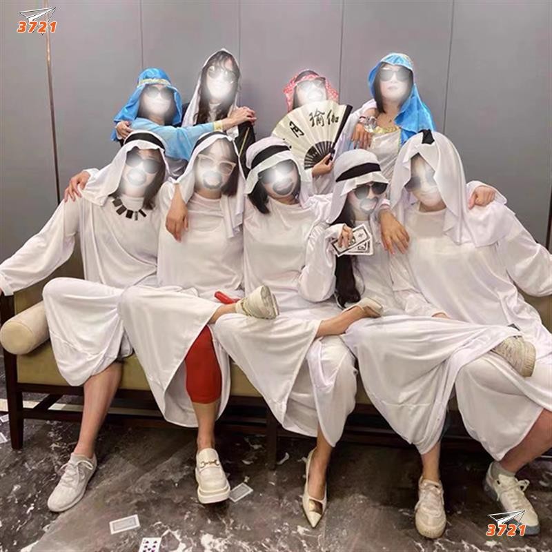 【3721精選】萬圣節cosplay中東演出服飾道具阿拉伯衣服迪拜王子沙特牧羊人服 | 蝦皮購物