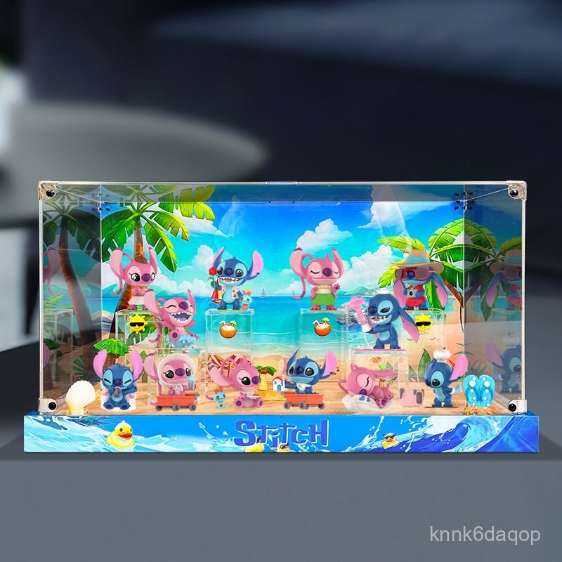 【主題海灘造景】 公仔展示盒 手辦 泡泡瑪特 popmart 展示櫃 週邊 手辦盒 收納櫃 展示盒 陳列架 收納盒 | 蝦皮購物