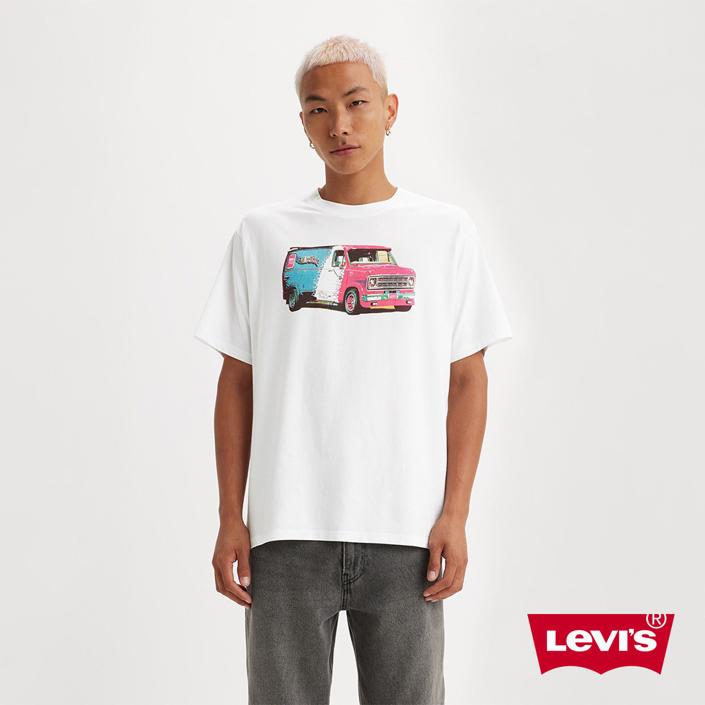 Levis 短袖T恤 / 復古嬉皮皮卡圖案 / 寬鬆復古版型 男款 87373-0114 熱賣單品 | 蝦皮購物