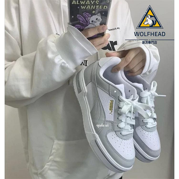附發票Puma Ca Pro Classic 灰白 厚底 增高 休閒鞋 380190-07 | 蝦皮購物