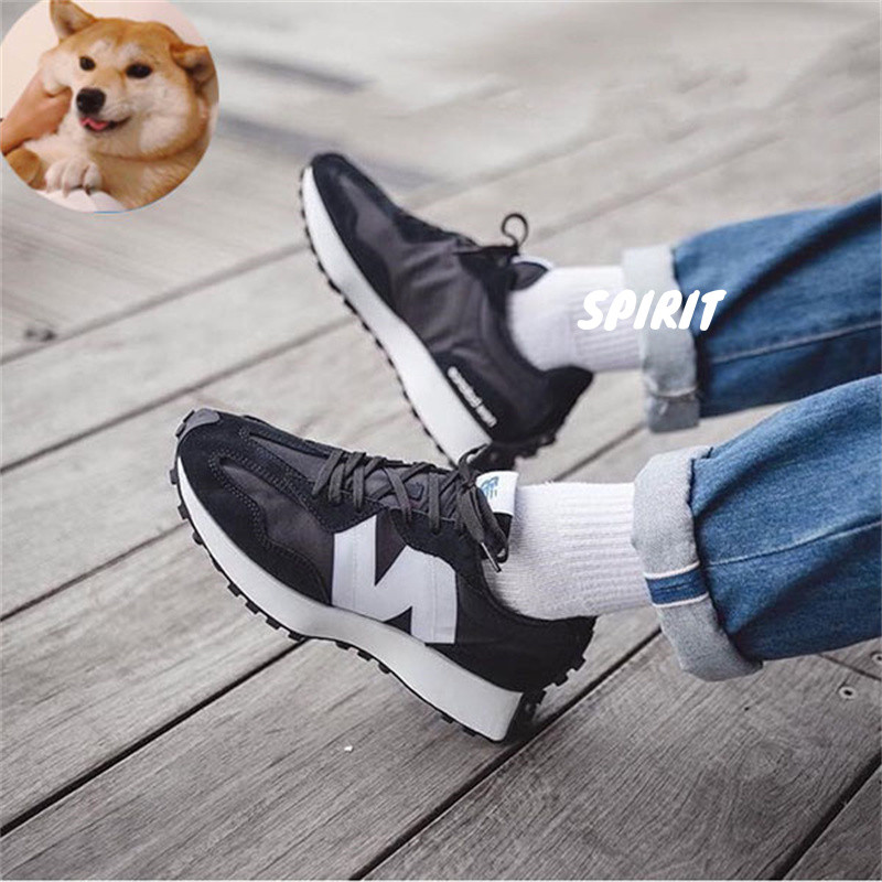 New Balance 327 NB327 黑白 男女鞋 復古老爹鞋 MS327CPG | 蝦皮購物