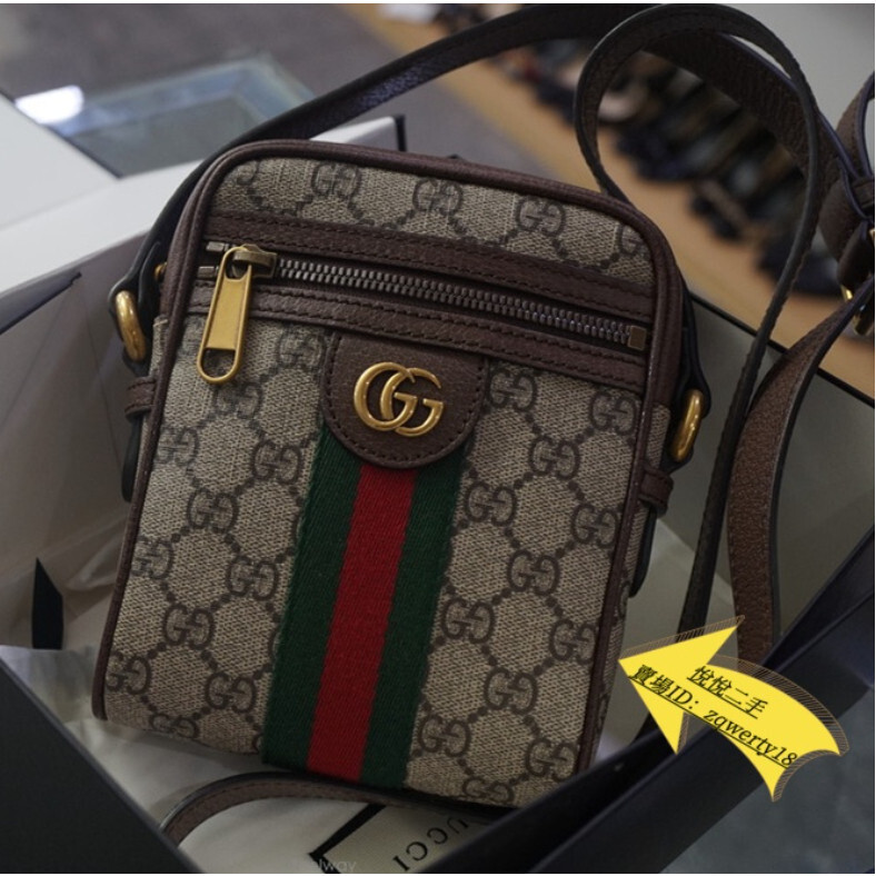 GUCCI 古馳 Ophidia系列 598127 GG肩背包 側背包 超美小包 單肩包 斜挎包 女包系列 | 蝦皮購物