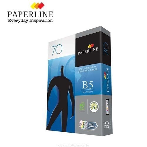 【文具忙什麼】PAPERLINE 地球藍 70P 70磅 原裝多功能影印紙 影印紙 尺寸 B5 A5 | 蝦皮購物